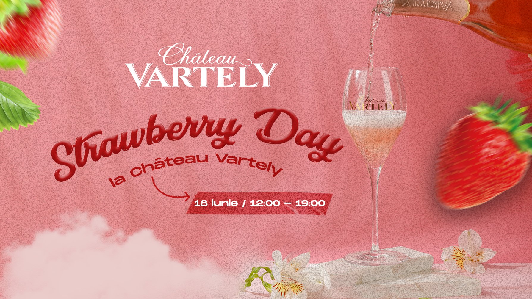 STRAWBERRY & SPARKLING DAY la Chateau Vartely 2023 - iTicket